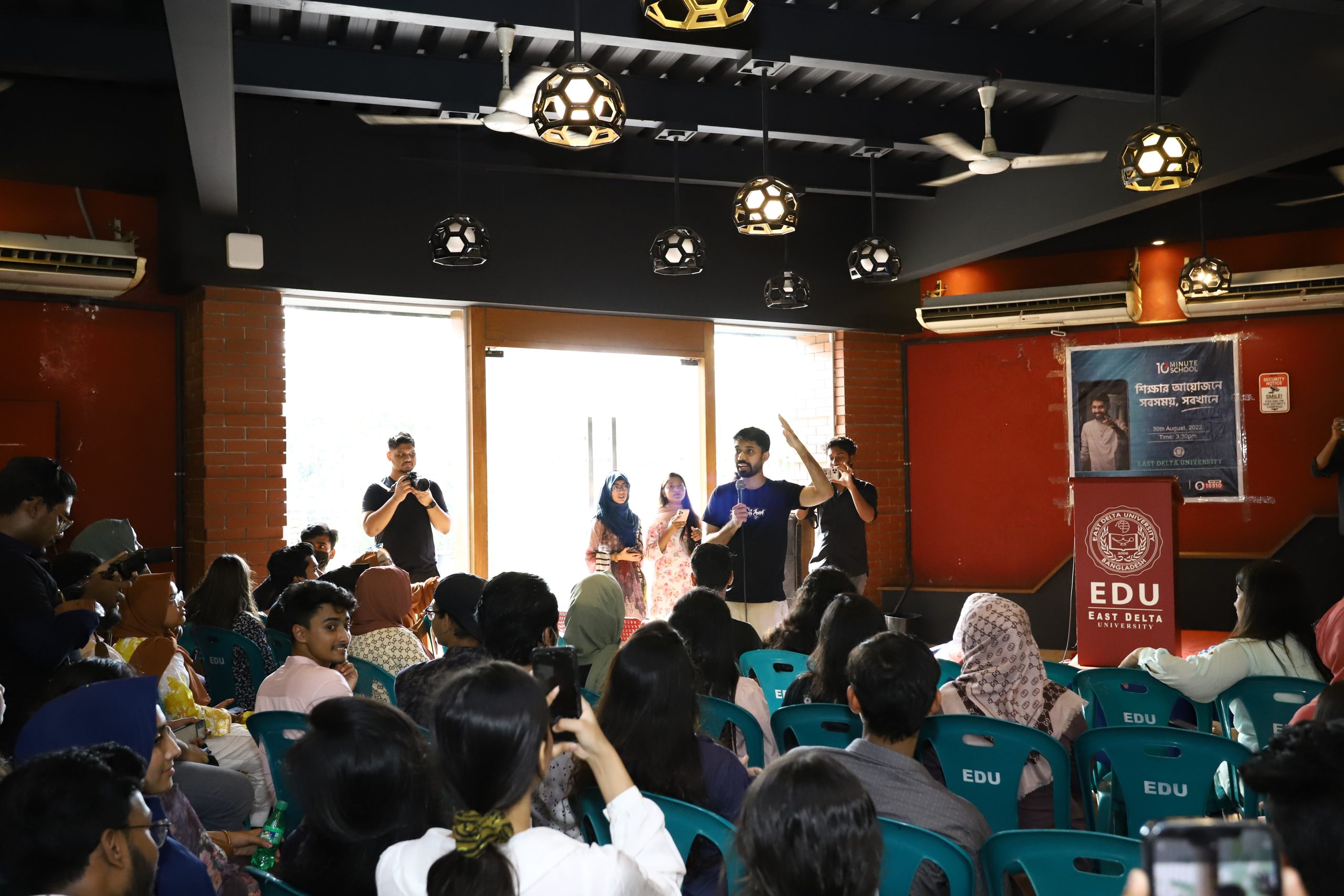 Ayman Sadiq’s visit to East Delta University - EDU: Official Blog